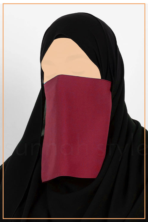 Chiffon Hijab + Niqab Set – Kyaari Fashion